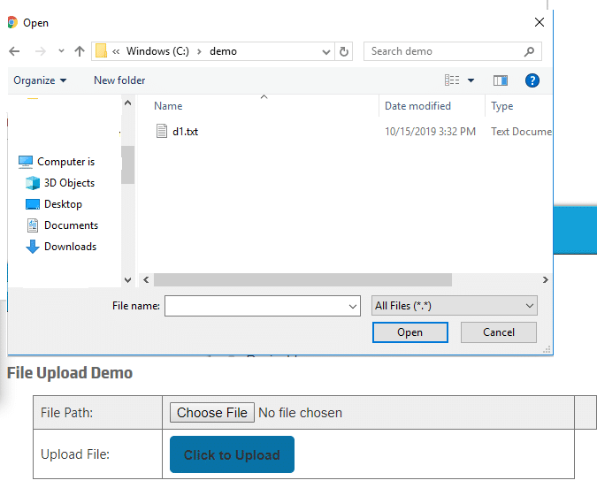 How to perform mouse click using Robot Class Mouse Events?